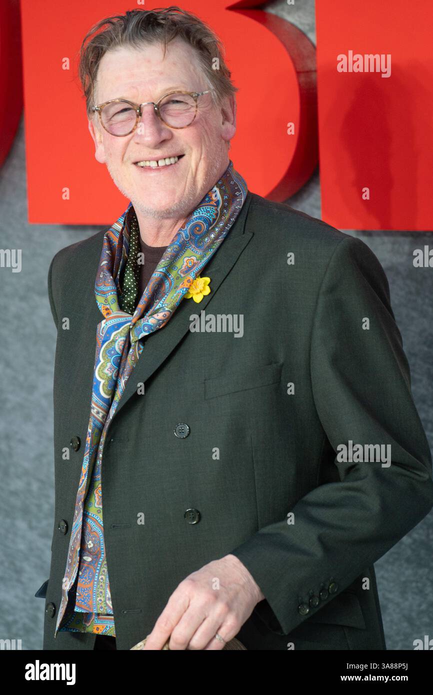 London, UK. 27 Mar, 2025. Pictured: Geoff Bell attends The "Mobland ...