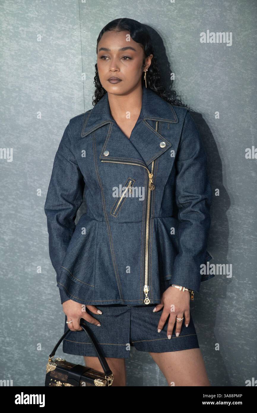 London, UK. 27 Mar, 2025. Pictured: Jasmine Jobson attends The "Mobland ...