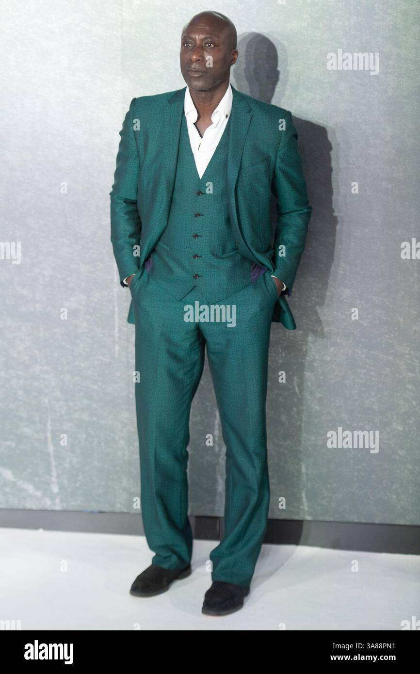 London, UK. 27 Mar, 2025. Pictured: Ozwald Boateng attends The "Mobland ...