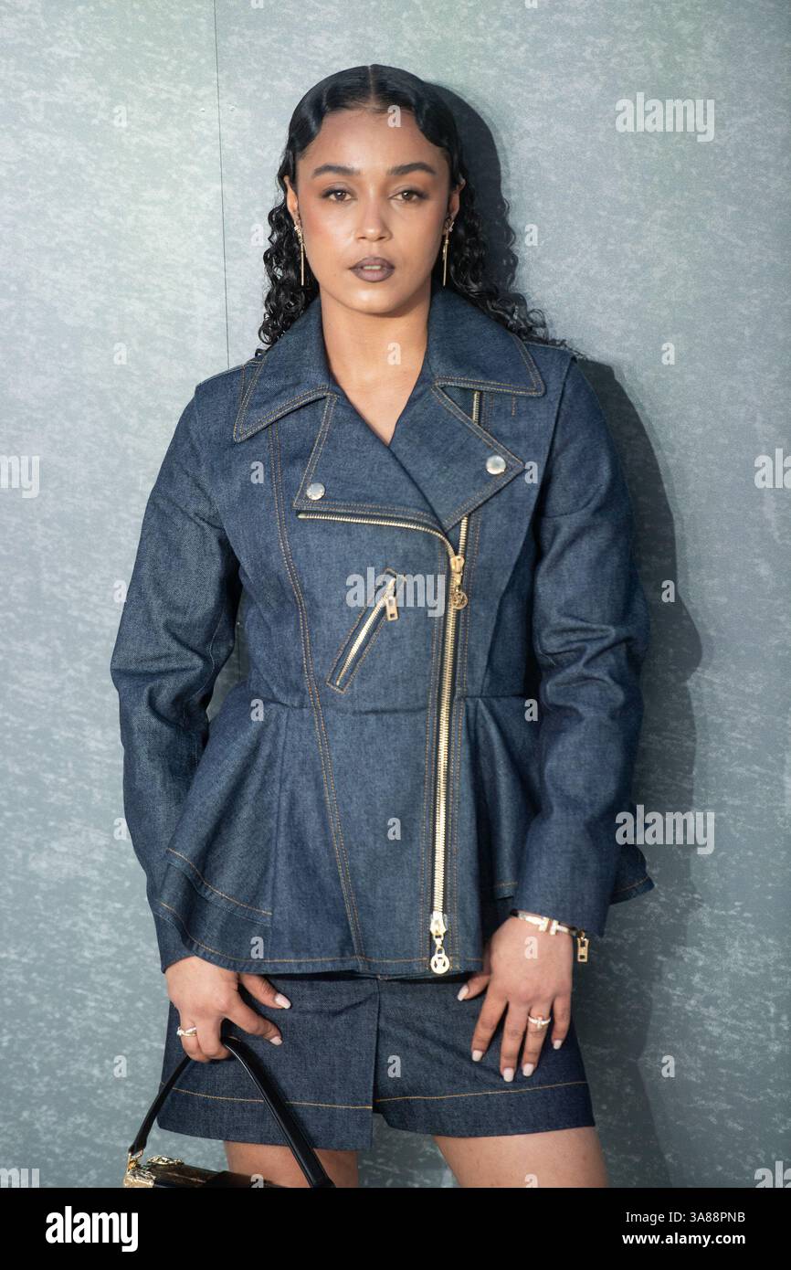 London, UK. 27 Mar, 2025. Pictured: Jasmine Jobson attends The "Mobland ...