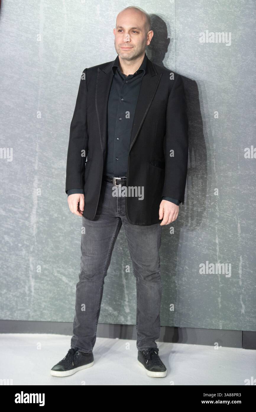 London, UK. 27 Mar, 2025. Pictured: Chris McCarthy attends The "Mobland ...