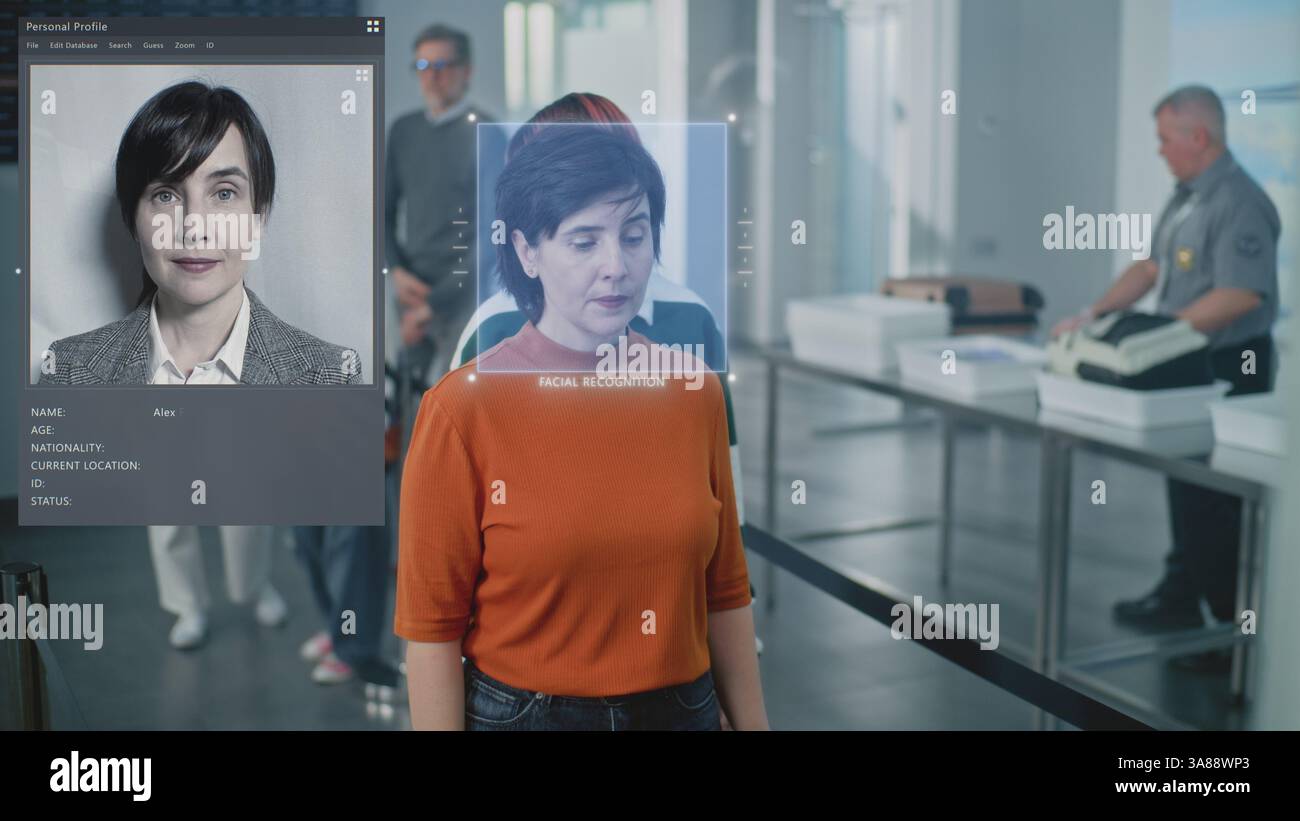 Airport checkpoint queue diverse hi-res stock photography and images ...