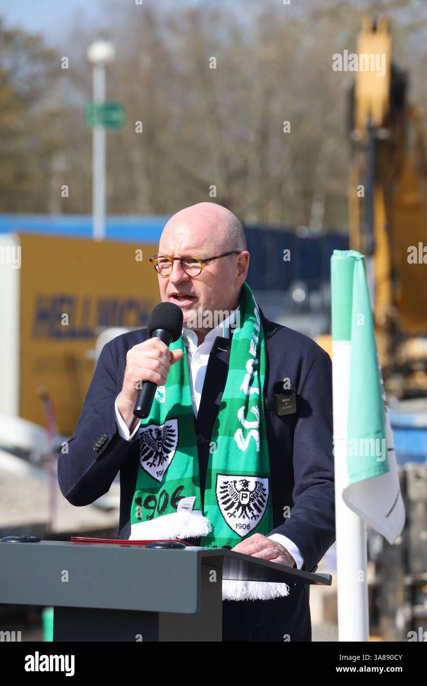 LVM-Preußenstadion - Bau der Westtribüne startet. SC Preußen Münster ...
