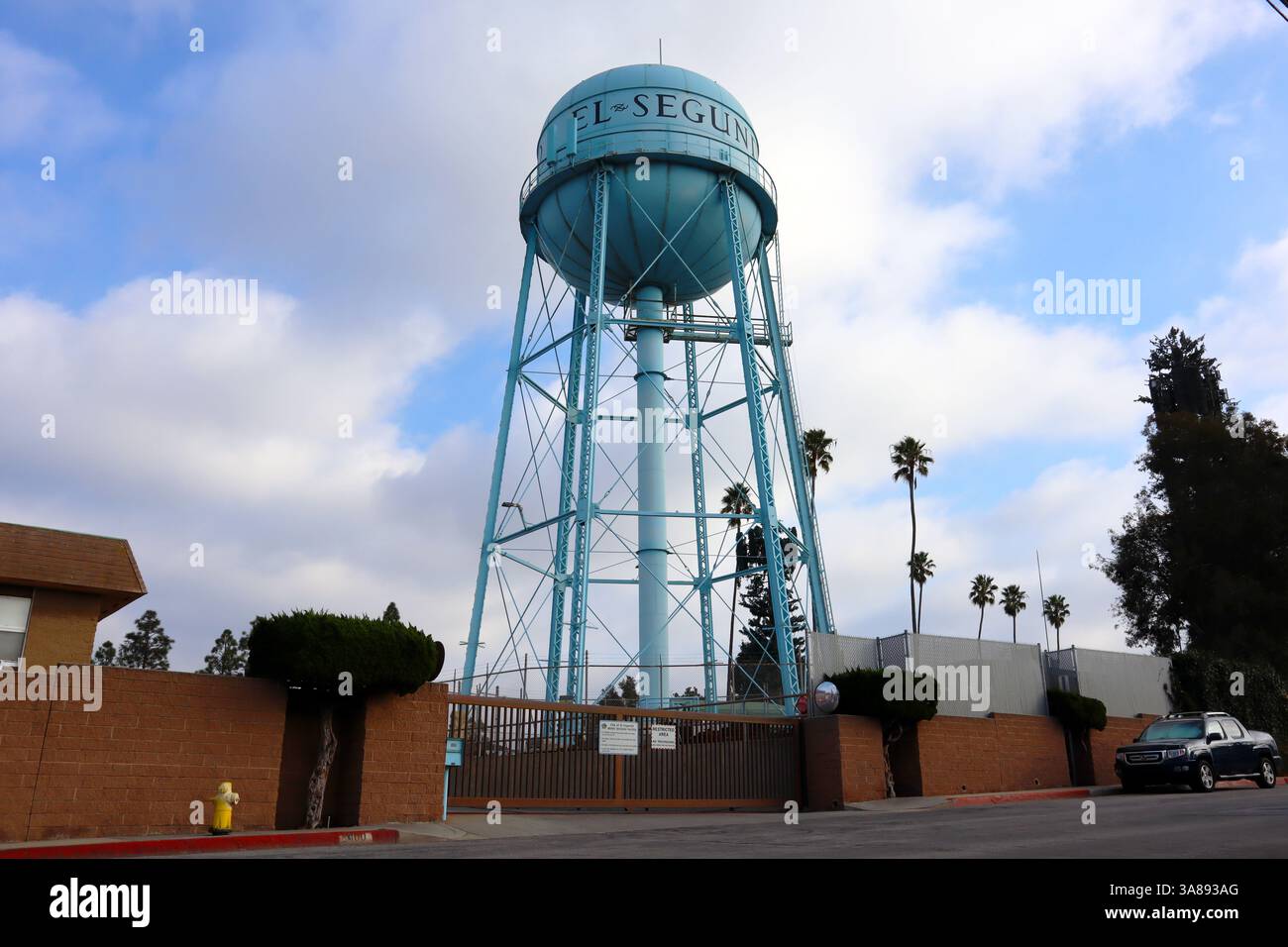 El Segundo, California: El Segundo Water Tower, an iconic industrial ...