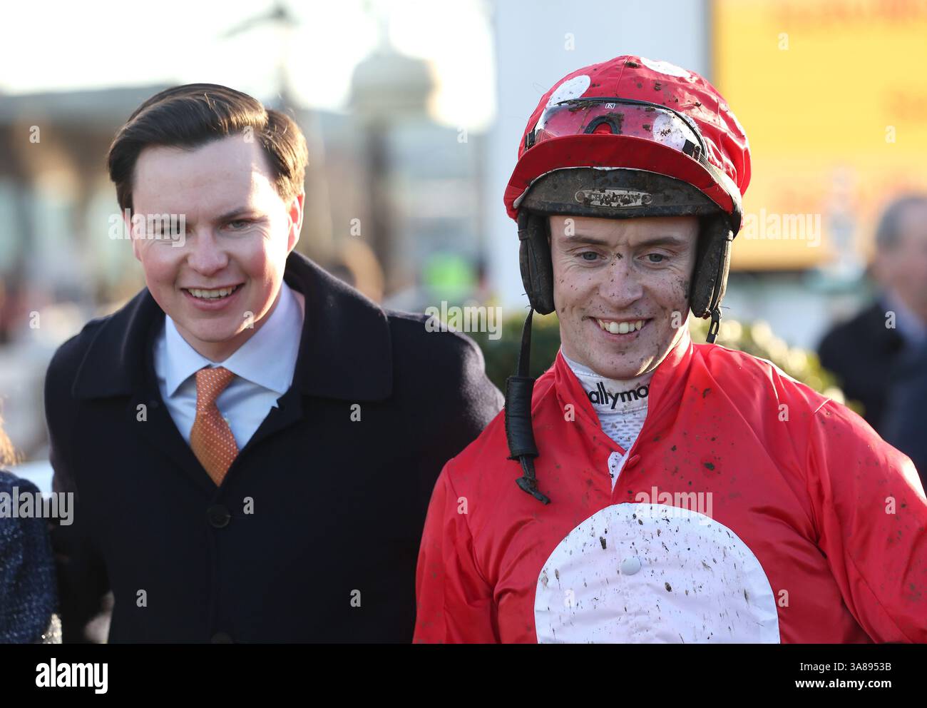File photo dated 28-12-2024 of JJ Slevin (right) and trainer Joseph O ...