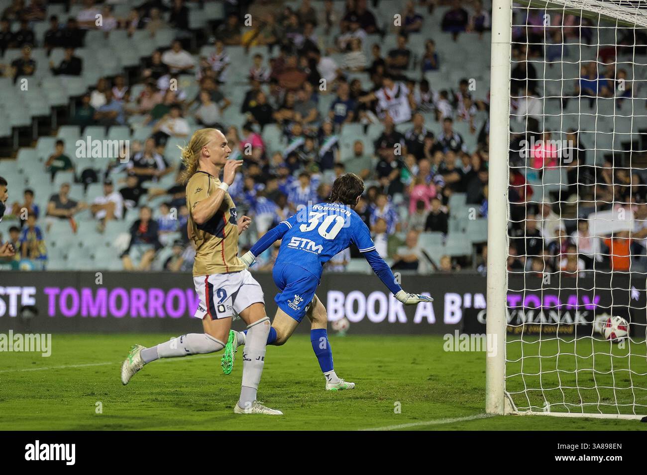 28th March 2025; Campbelltown Stadium, Sydney, NSW, Australia: A League Football, Macarthur FC ...