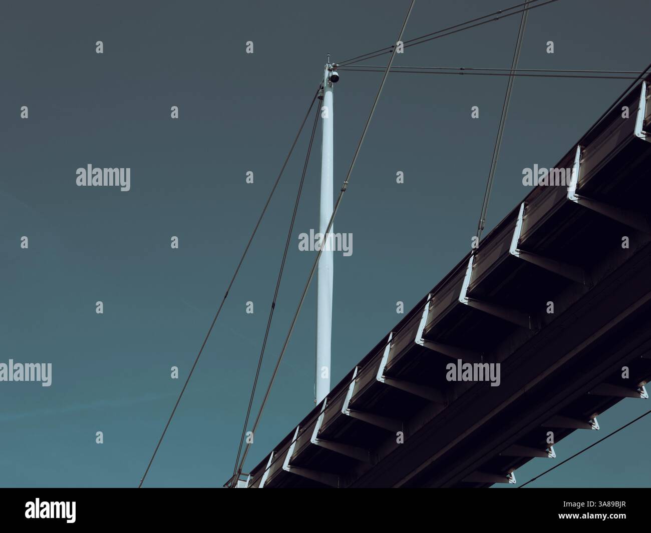 Royal Victoria Dock Footbridge, Docklands, London, England, UK, GB ...