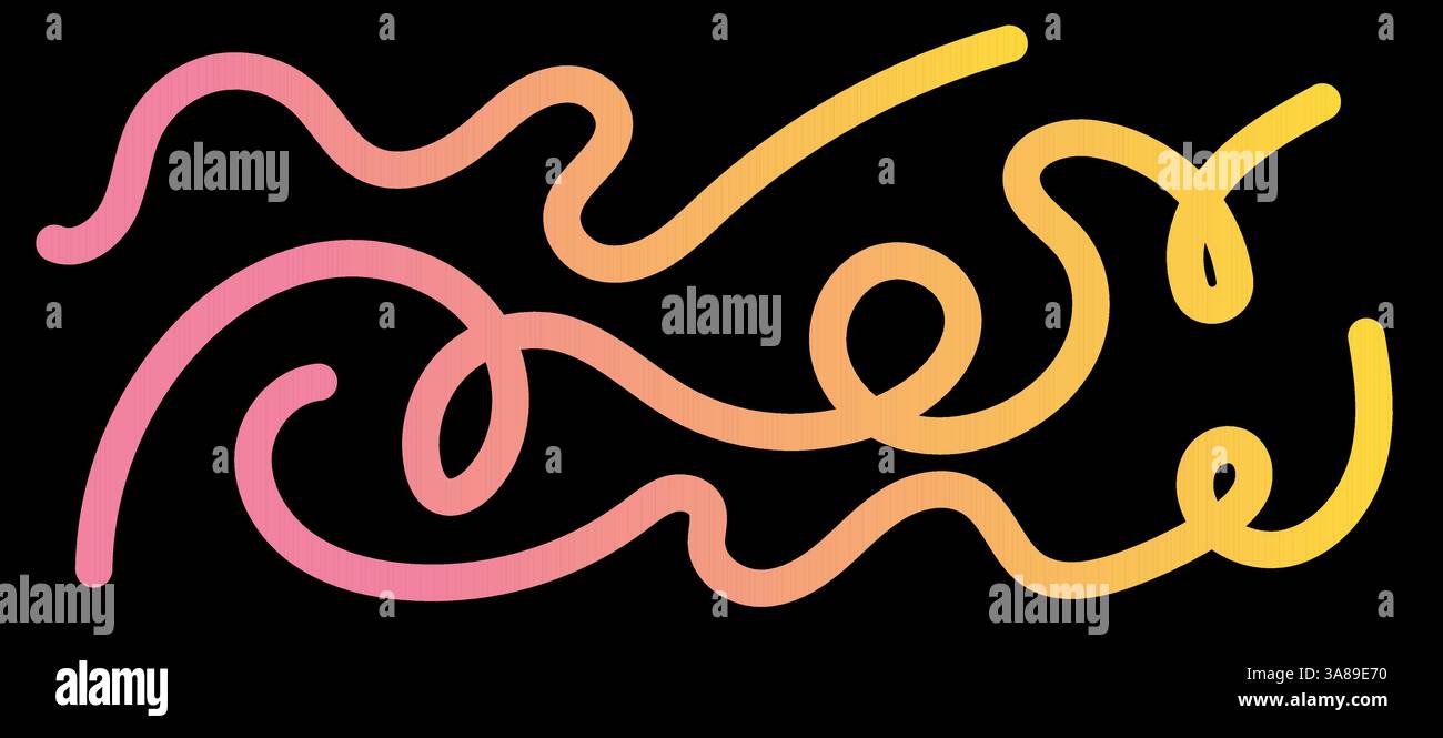 Vibrant abstract background with pink and yellow neon gradients. Smooth ...