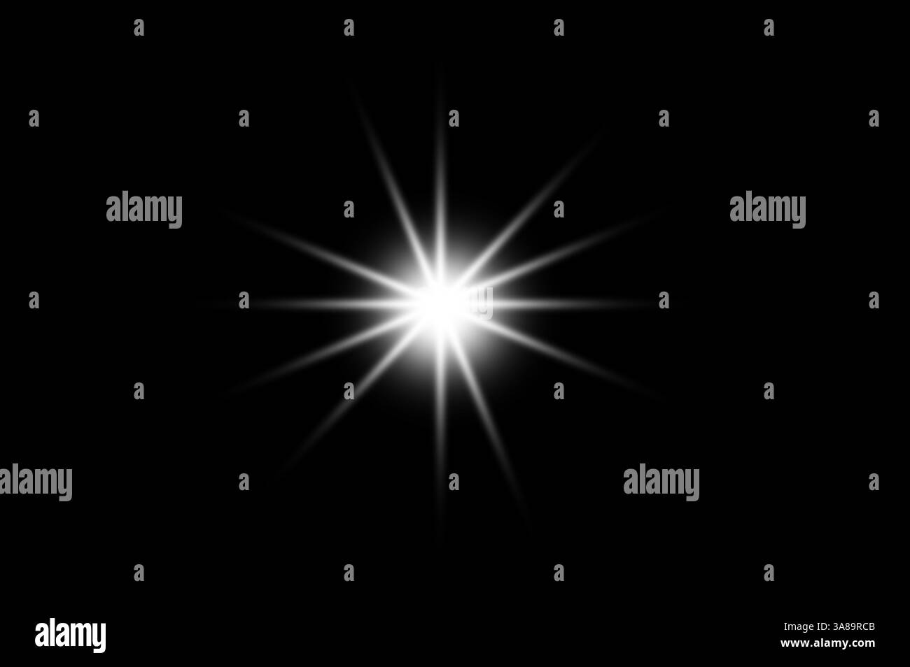 Gold light effect effect Black and White Stock Photos & Images - Alamy