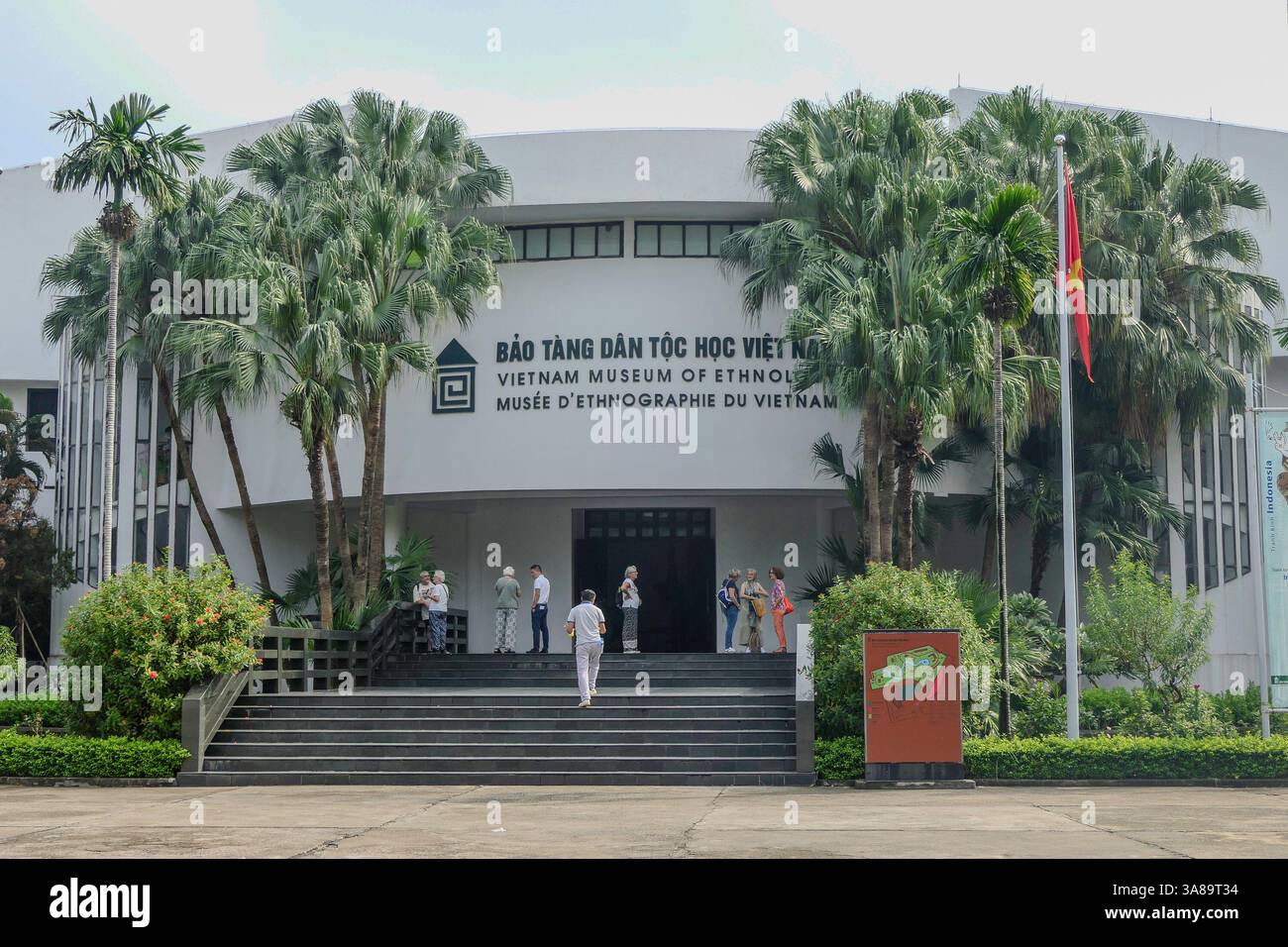 Hanoi, Vietnam, October 22, 2024. The Museum of Ethnography is a museum ...