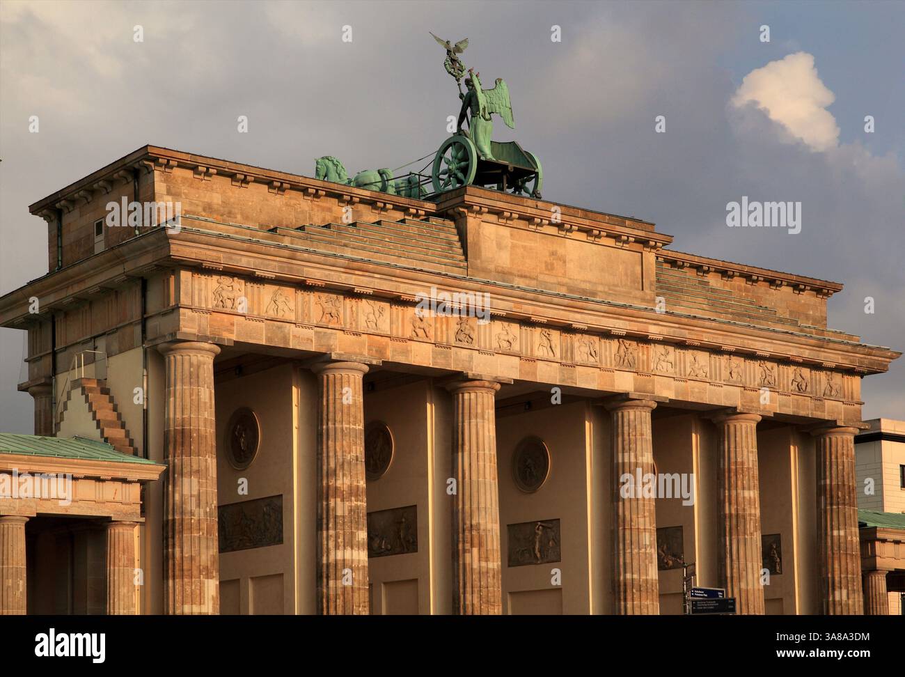 October 3, 2017 - Berlin, Germany - The Brandenburg Gate or ...