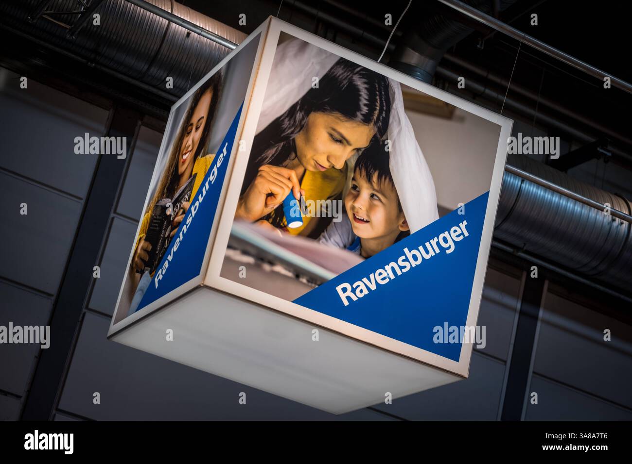 Der Stand vom Ravensburger Verlag Logo Leipziger Buchmesse 2025 Tag 2 ...