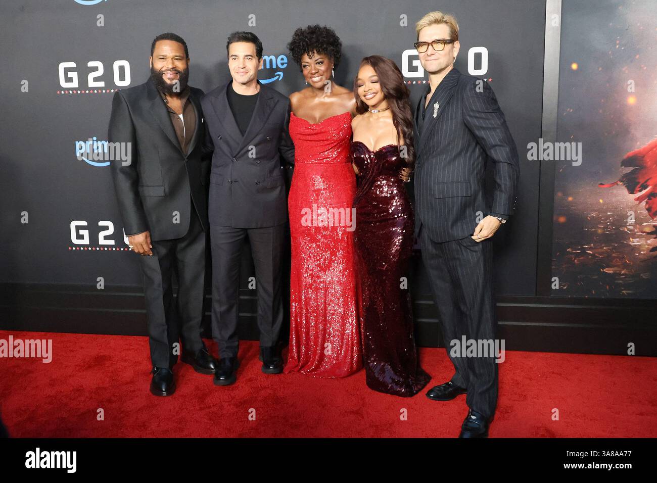 March 27, 2025, Los Angeles, California, USA: Anthony Anderson, Ramon ...