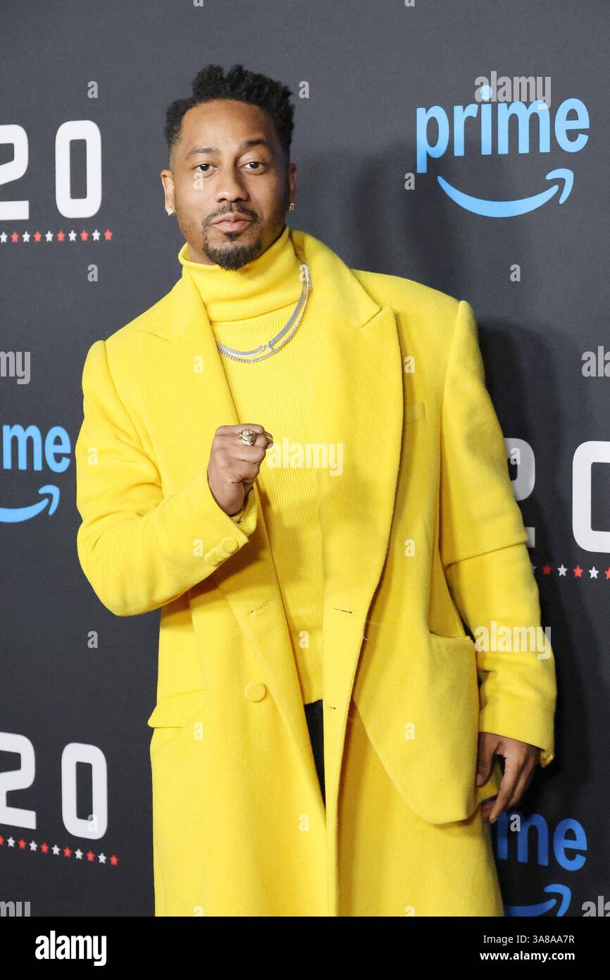 March 27, 2025, Los Angeles, California, USA: Brandon T Jackson at the ...