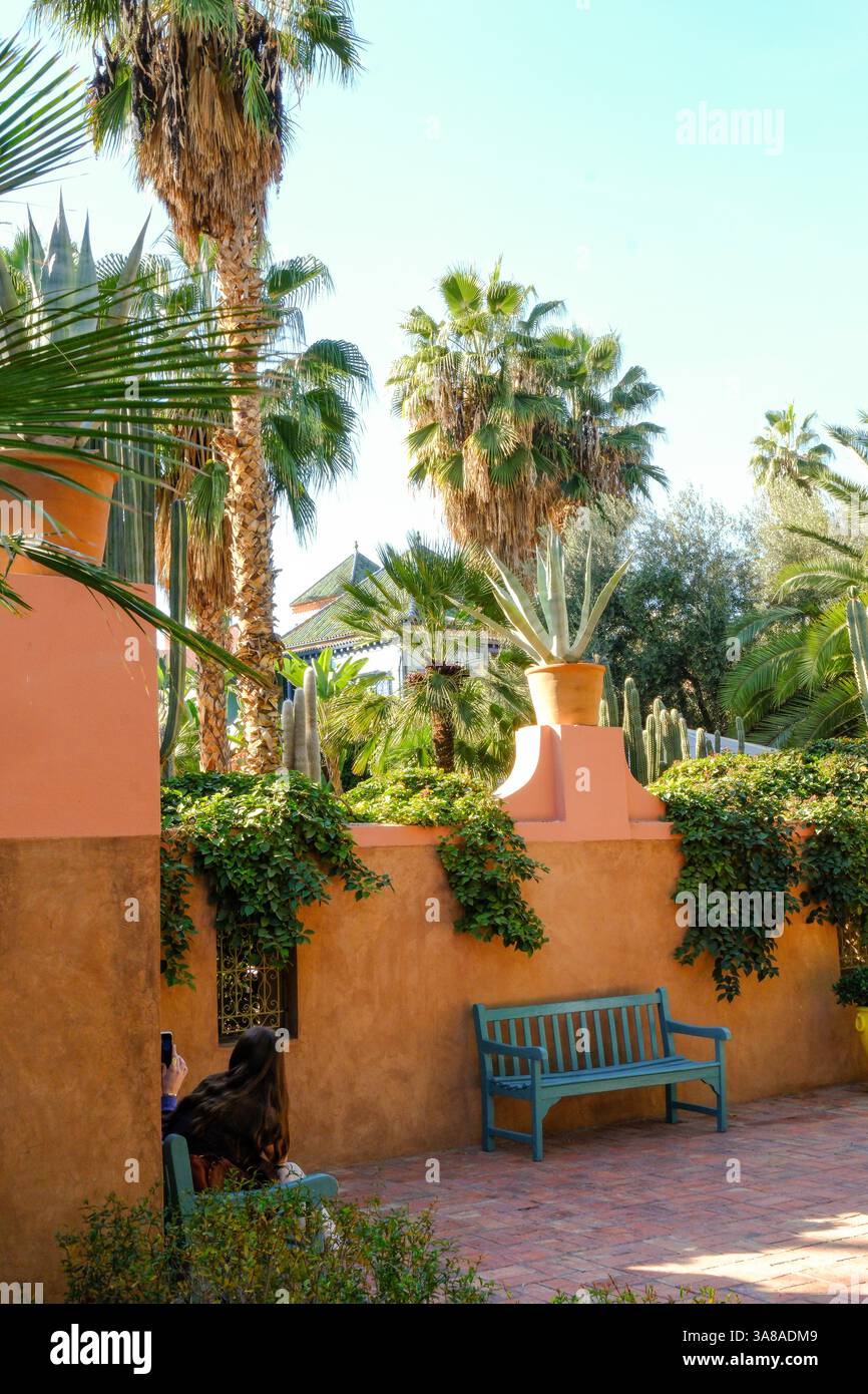 Jan 2nd 2025 - Marrakesh, Morocco - Yves Saint Laurent Museum at the ...