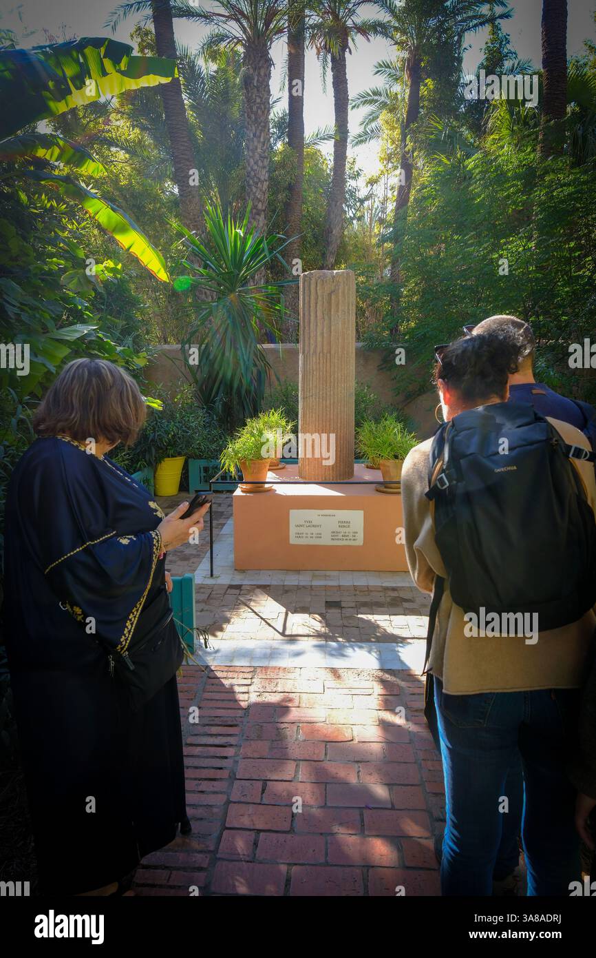Jan 2nd 2025 - Marrakesh, Morocco - Yves Saint Laurent Museum and ...