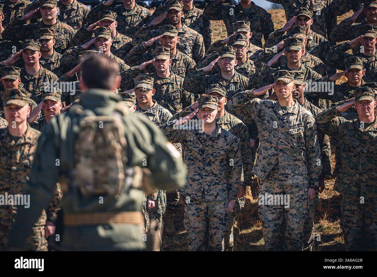 JD Vance, the Vice President of the United States prepares to take a ...