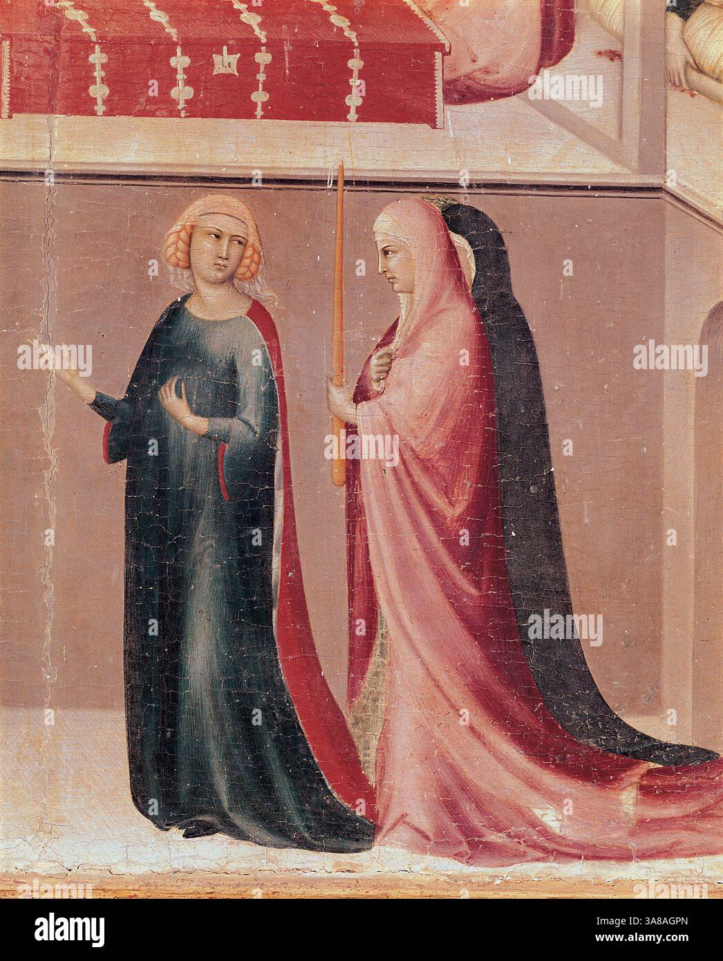 Martini Simone, Blessed Agostino Novello Altarpiece, 1325 - 1328, 14th ...