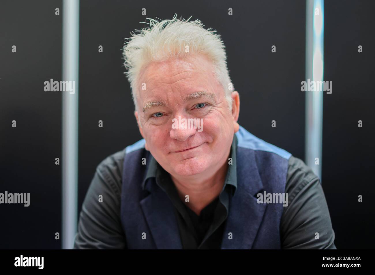 Leipzig, Germany. 28th Mar, 2025. Mike Perkins, British comic artist ...