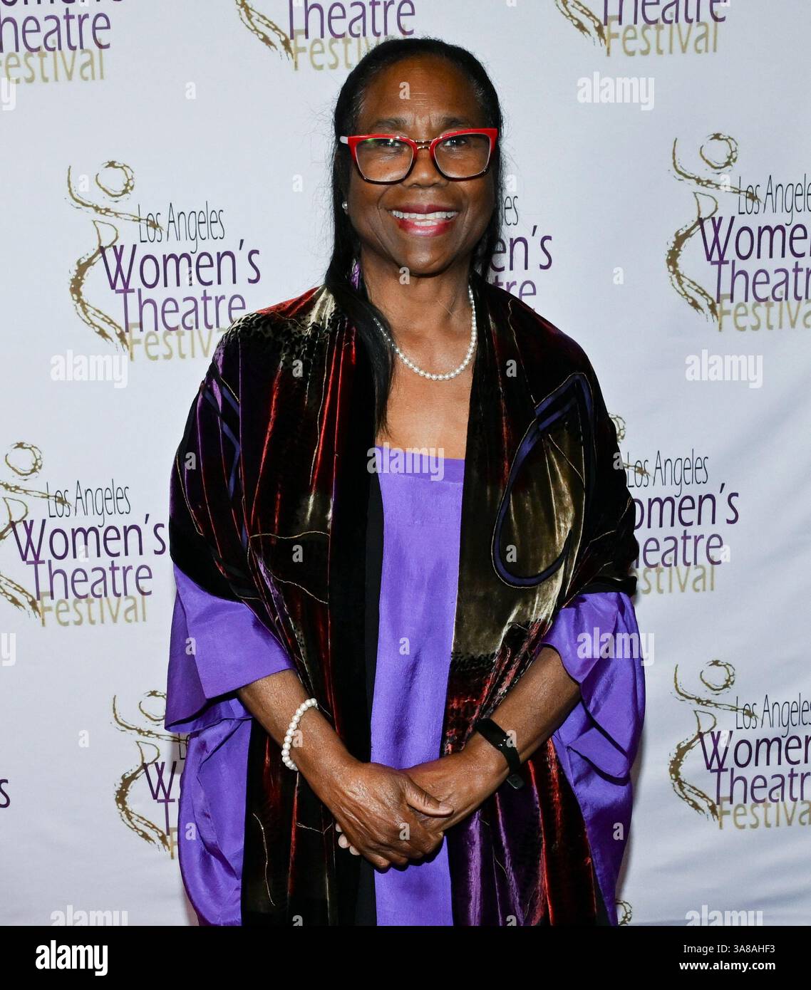 March 27, 2025, Los Angeles, California, USA: Adilah Barnes attends the ...