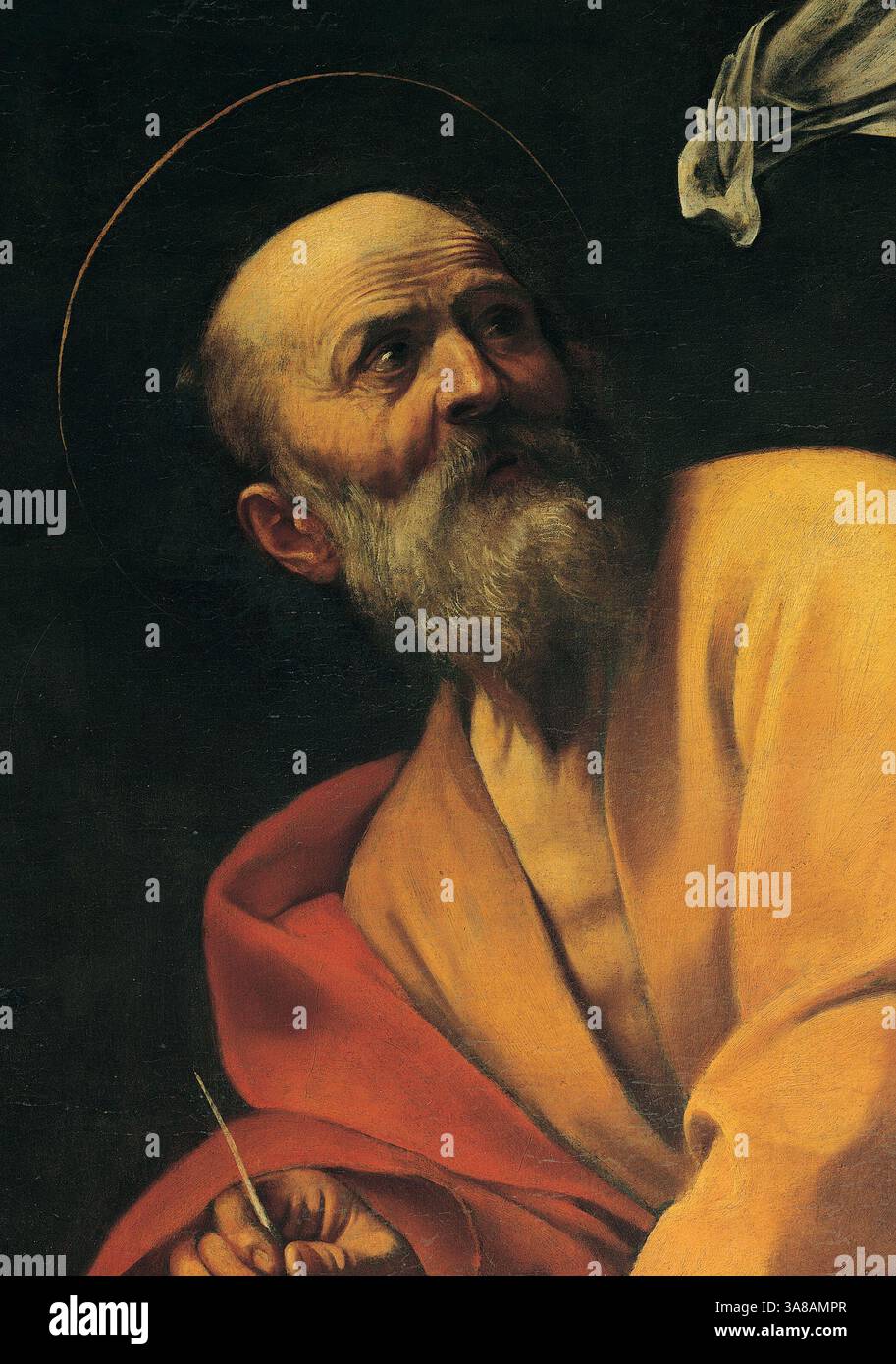 Merisi Michelangelo known as Caravaggio, St. Matthew and the Angel ...