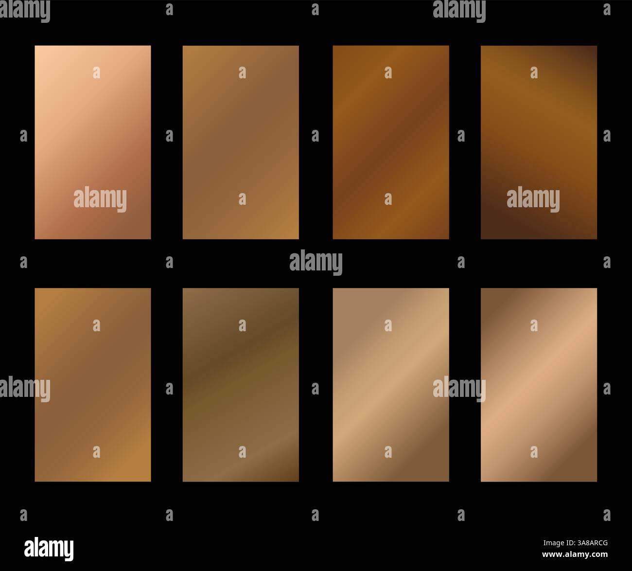 Set of gradients bright, smooth, pastel gradient colors designs for ...