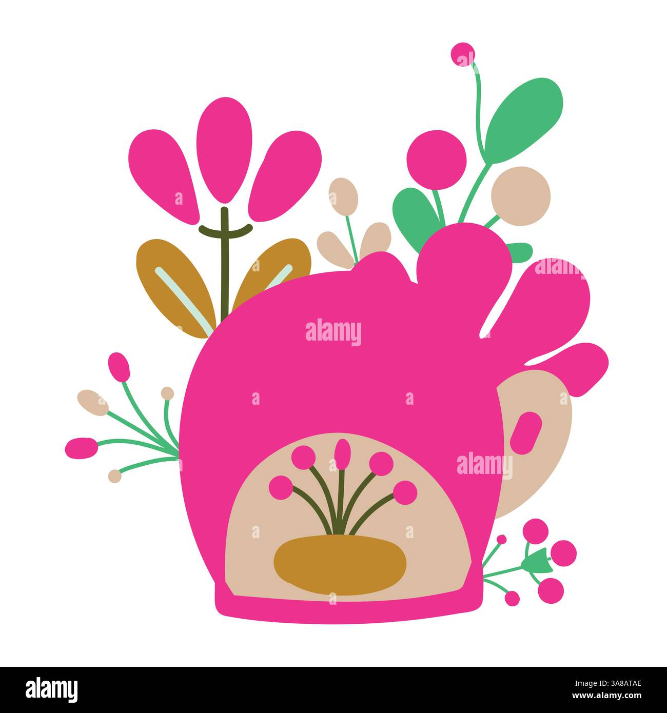 Whimsical curves Stock Vector Images - Alamy
