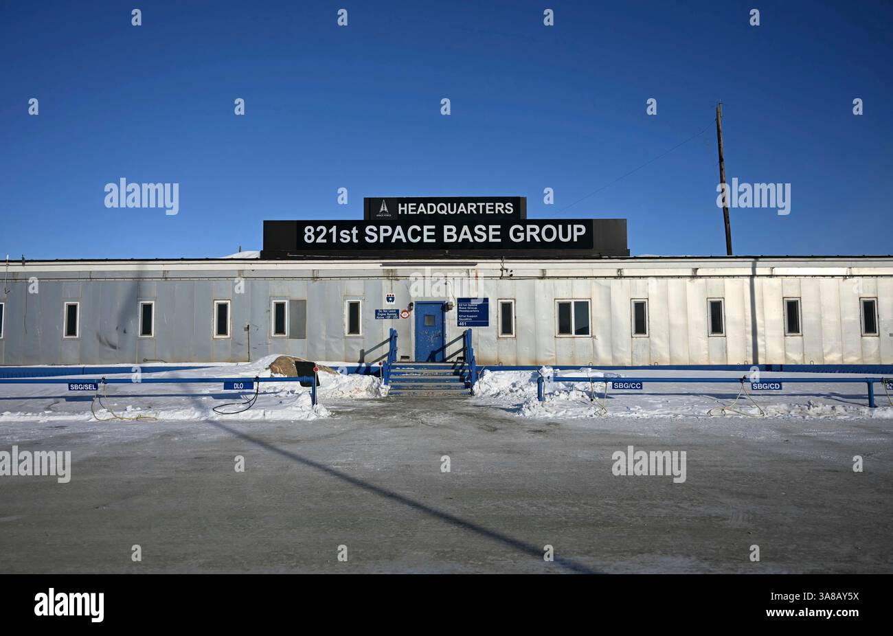 Pituffik Space Base is pictured as Vice President JD Vance visits, Friday, March 28, 2025, in ...