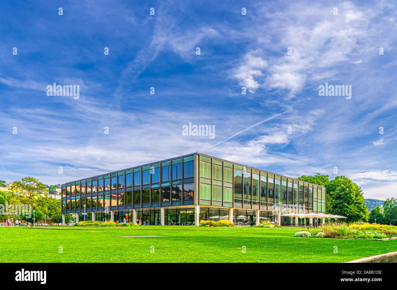 Landtag von Baden-Wurttemberg state parliament modern glass building ...
