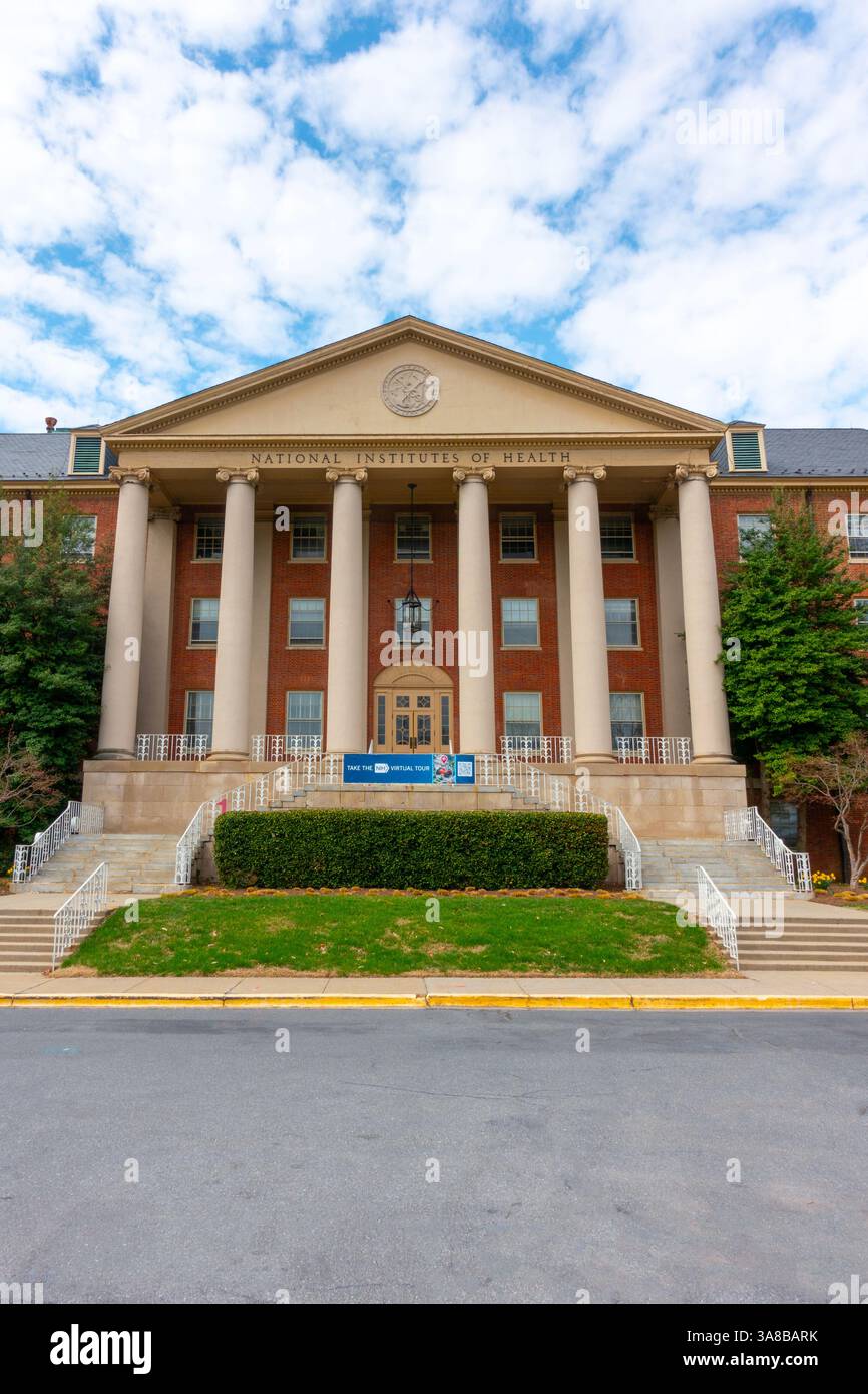 USA Maryland Bethesda National Institutes of Health NIH Building 1 One ...
