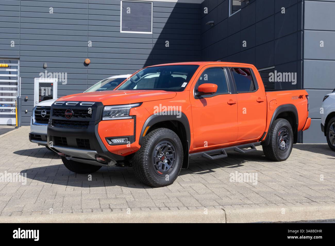 Indianapolis - March 26, 2025: Nissan Frontier Pro-4X Crew Cab 4X4 ...