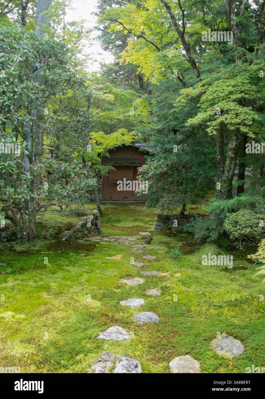 Saihoji | Kokedera (Moss Temple). Zen Temple at Kyoto Stock Photo - Alamy