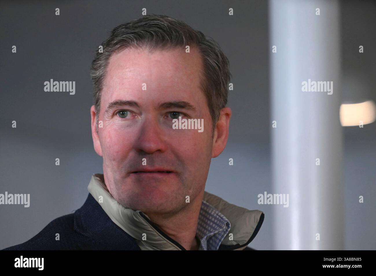 White House National Security Adviser Mike Waltz is pictured at ...