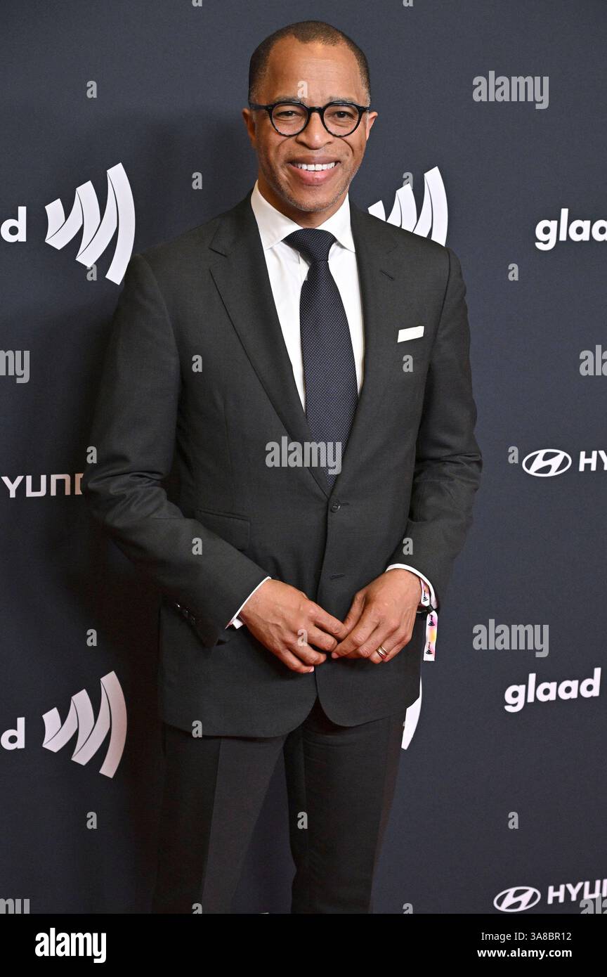 Jonathan Capehart bei der 36. Verleihung der GLAAD Media Awards 2025 im ...