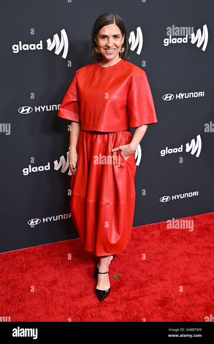 Jac Schaeffer bei der 36. Verleihung der GLAAD Media Awards 2025 im ...
