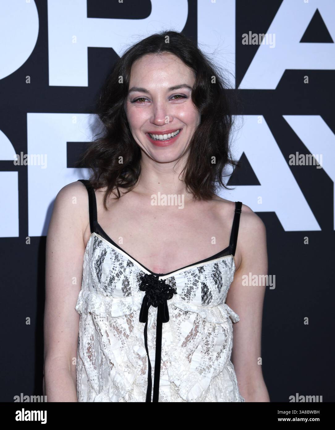March 27, 2025, New York, Ny, United States: Sydney Lemmon attends the ...