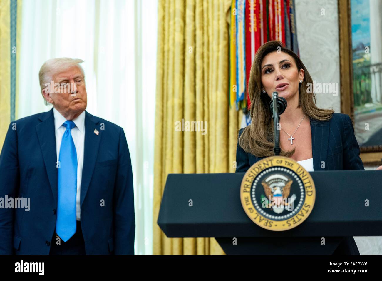 Washington, United States . 28th Mar, 2025. Alina Habba, President ...