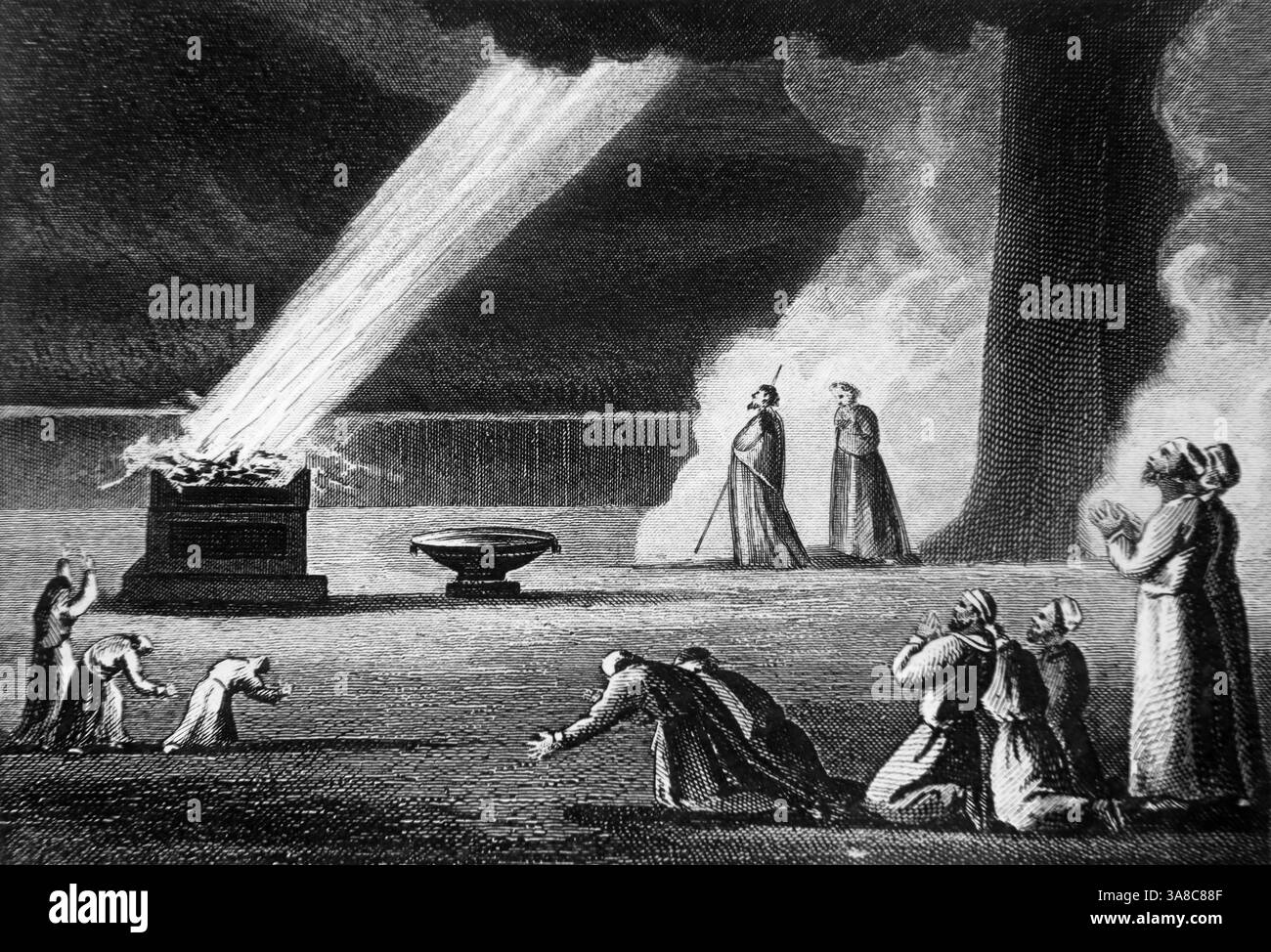 The altar of burnt offering hi-res stock photography and images - Alamy