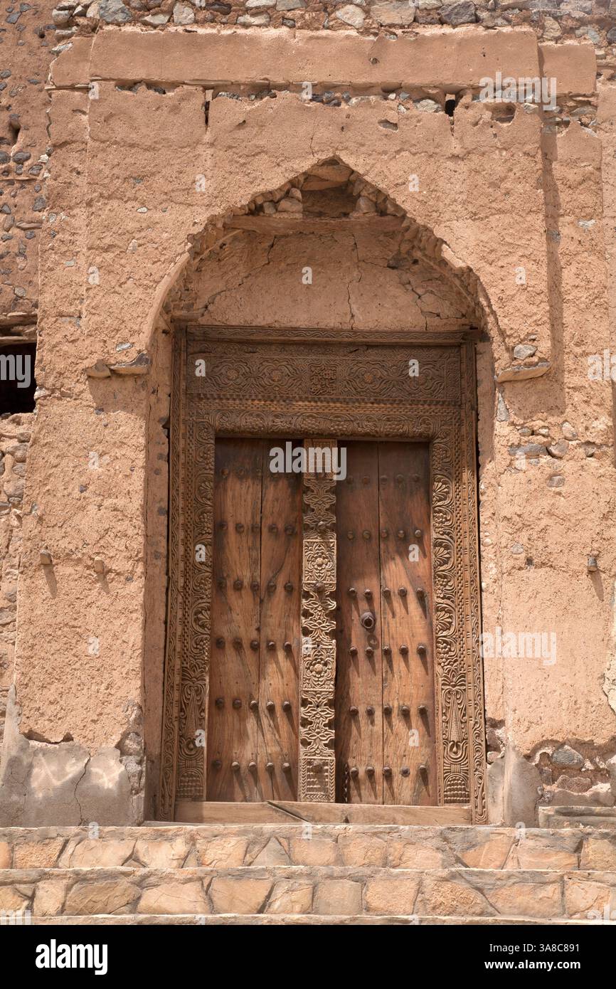 ancient mud buildings al-mudhayrib oman sultanate of oman Stock Photo ...