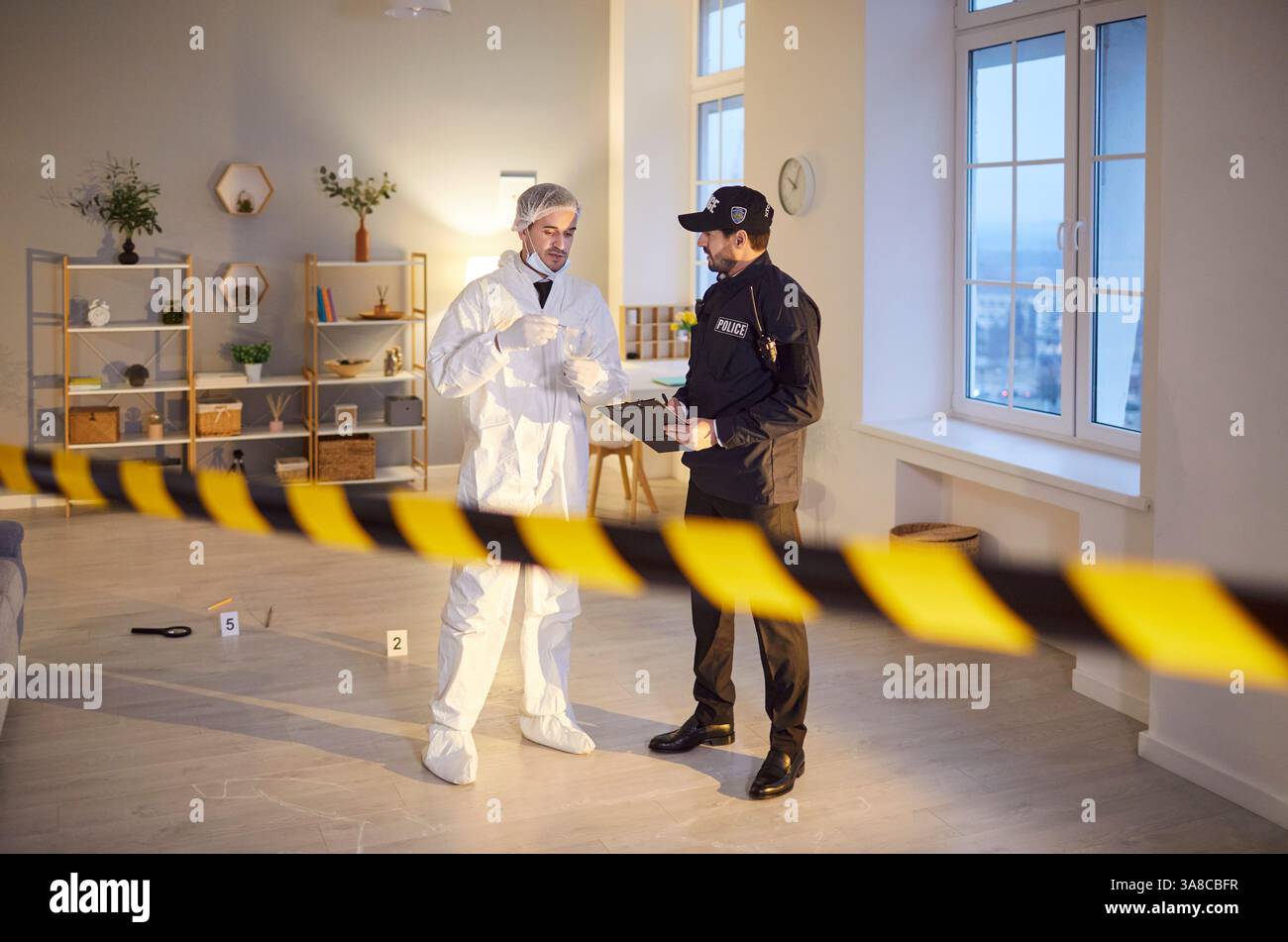 Police investigation, prosecution, evidence, crime scene investigator ...