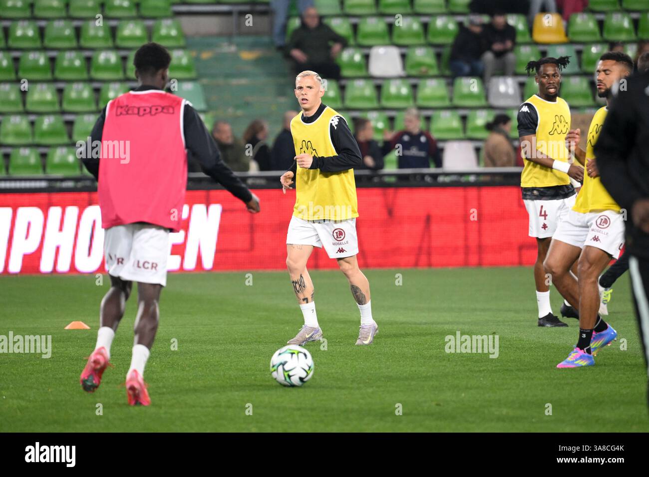 07 Gauthier HEIN (fcm) during the Ligue 2 BKT match between Metz and ...