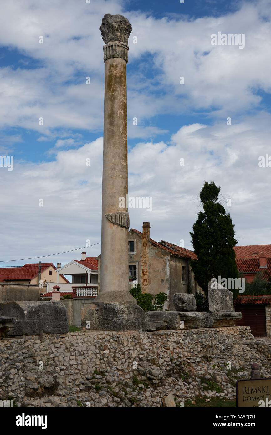 Nin, Croatia - September 13, 2024 - historic city center of a ...