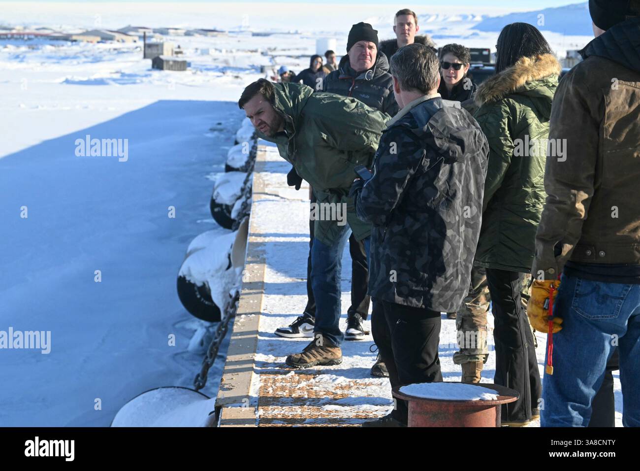 Vice President JD Vance tours the U.S. military's Pituffik Space Base ...