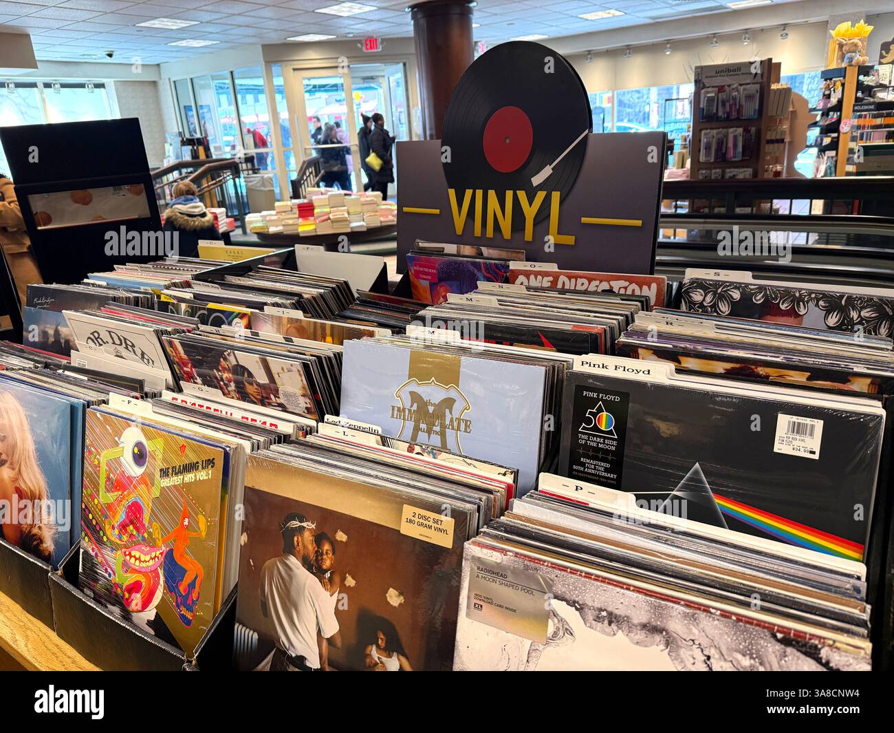 As seen at this Barnes & Noble Bookstore vinyl (records) has made a ...