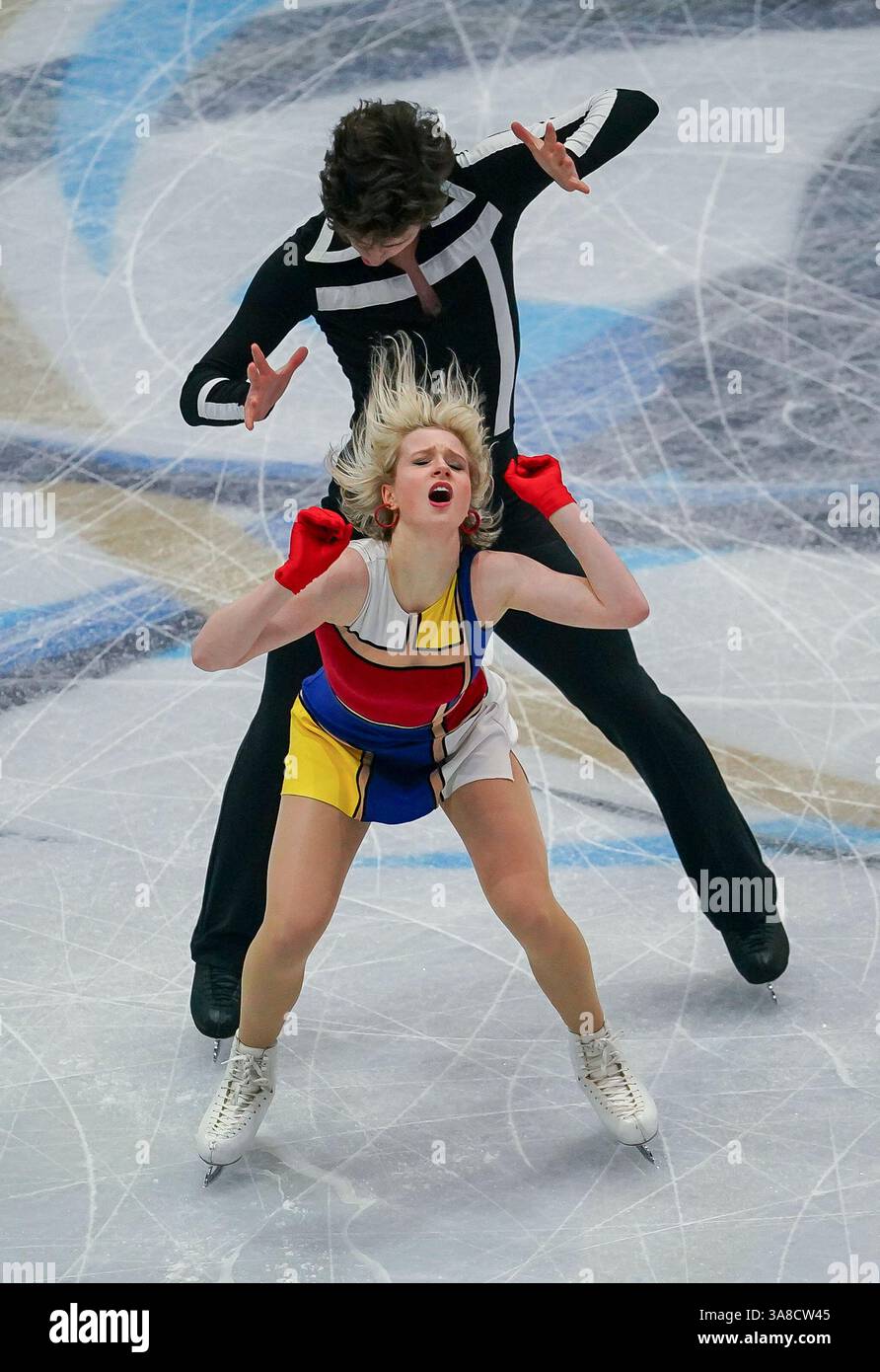 Boston, United States. 28th Mar, 2025. Elizabeth Tkachenko and Alexei ...
