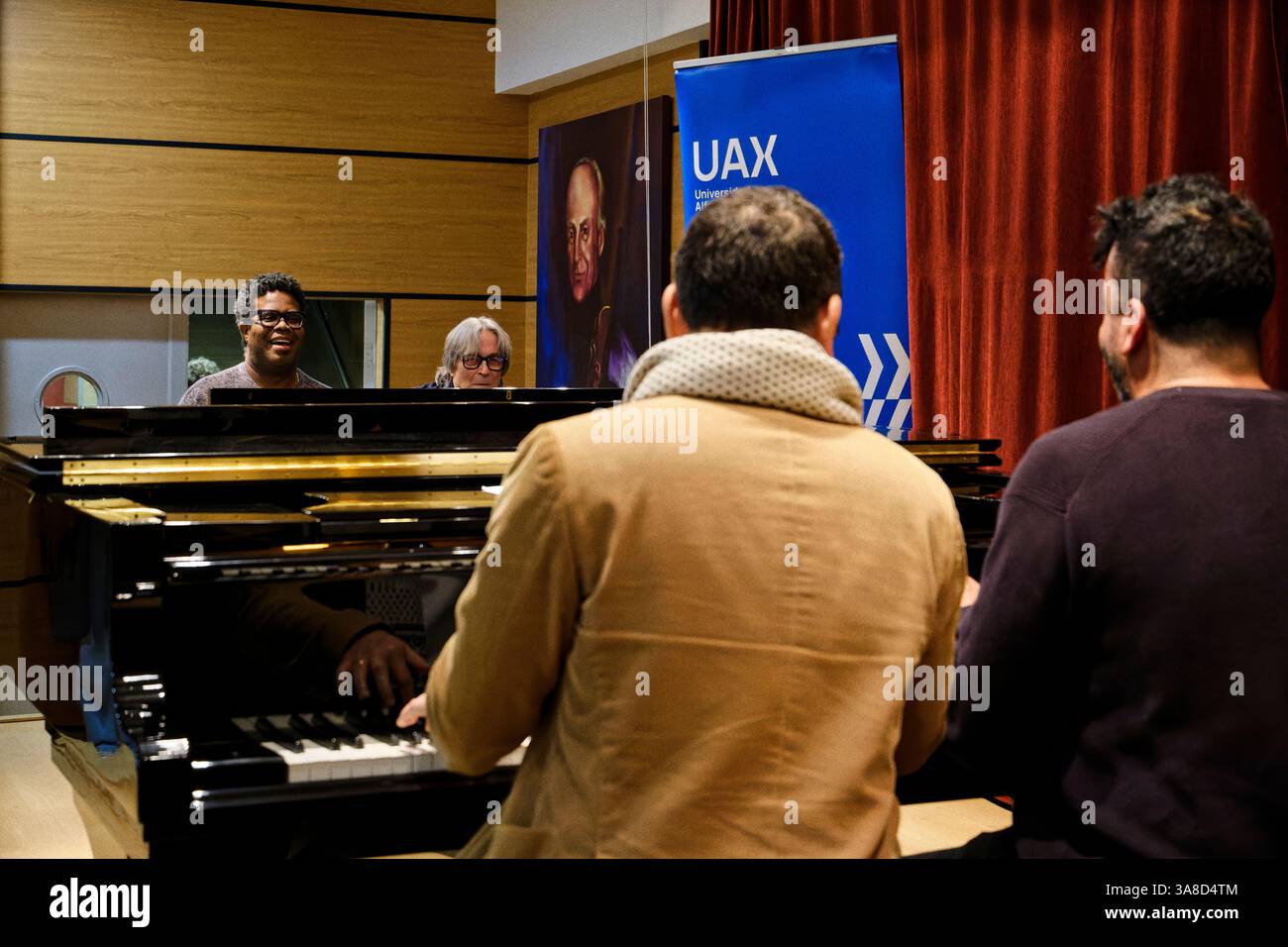 University Alfonso X El Sabio, Madrid, Spain. 28th Mar, 2025. Rehearsal ...