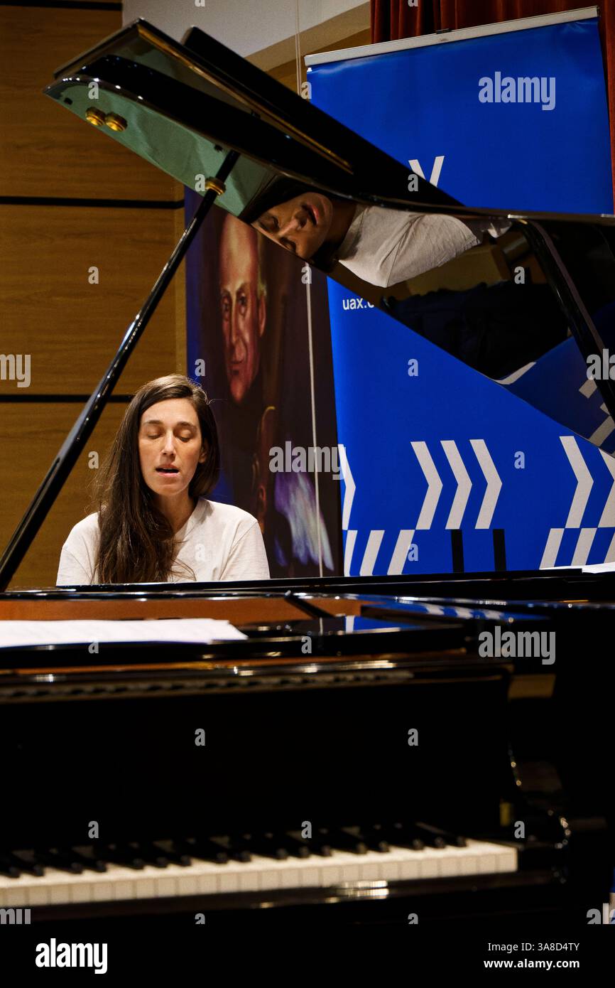 University Alfonso X El Sabio, Madrid, Spain. 28th Mar, 2025. Rehearsal ...