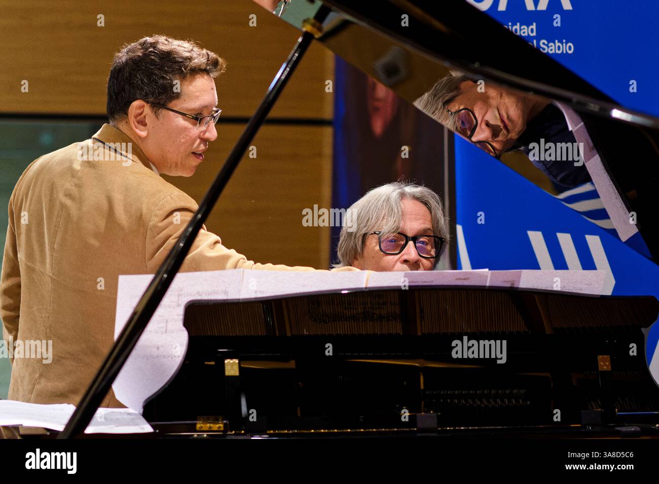 University Alfonso X El Sabio, Madrid, Spain. 28th Mar, 2025. Rehearsal ...