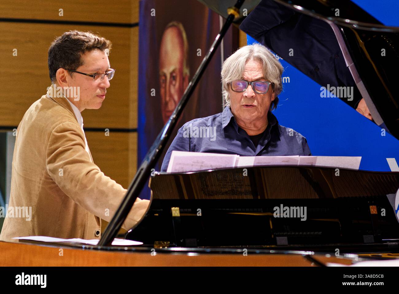 University Alfonso X El Sabio, Madrid, Spain. 28th Mar, 2025. Rehearsal ...