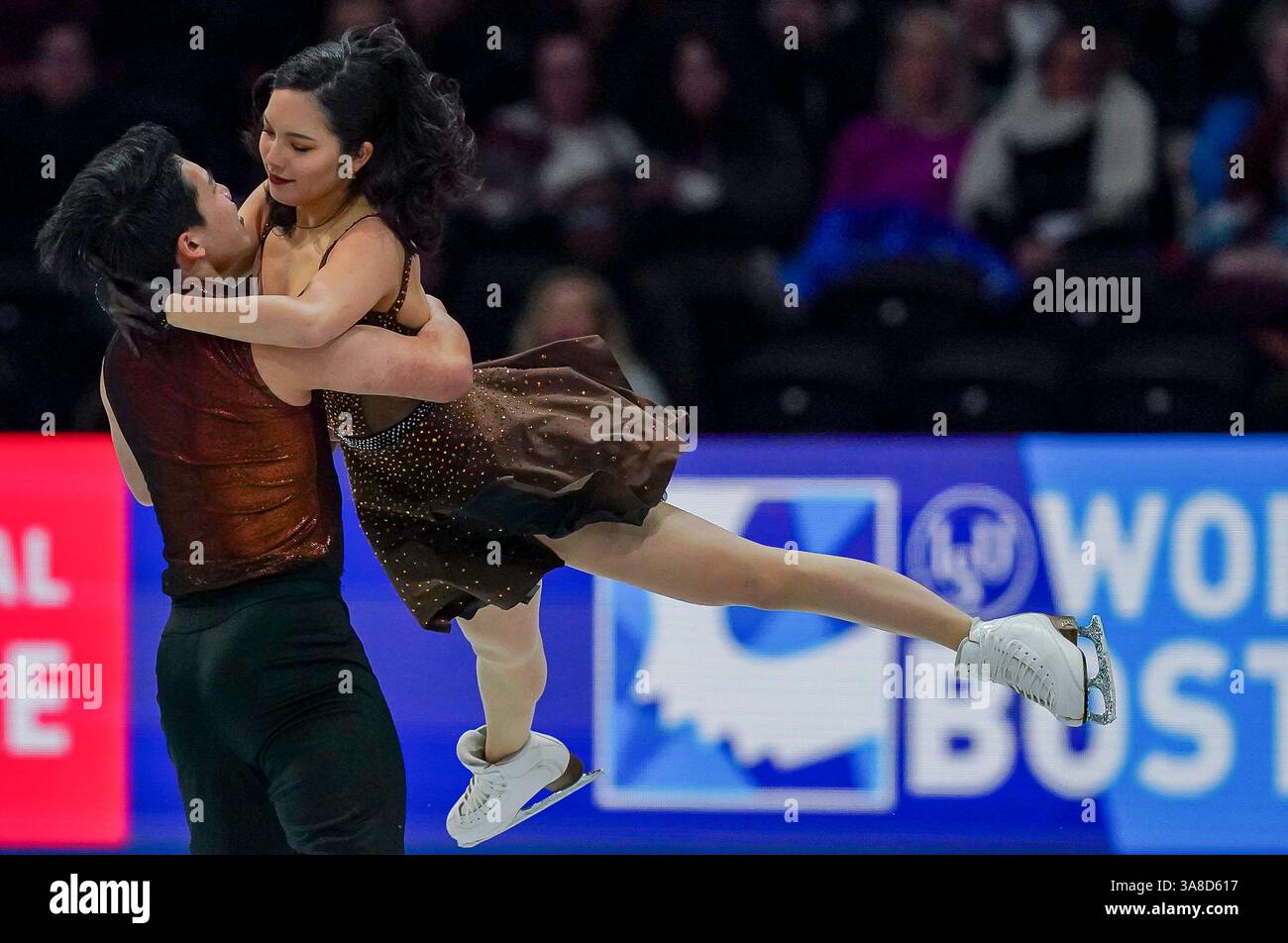 Boston, United States. 28th Mar, 2025. Hannah Lim and Ye Quan of South ...